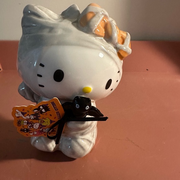 Blue Sky | Holiday | Blue Sky Hello Kitty Mummy Bat Halloween Ceramic ...